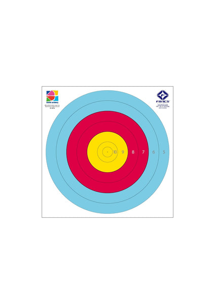 80cm - 6 RING OUTDOOR TARGET FACE